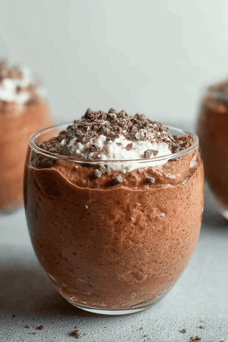 Simple Chocolate Mousse Recipe for Beginners with 3 Ingredients